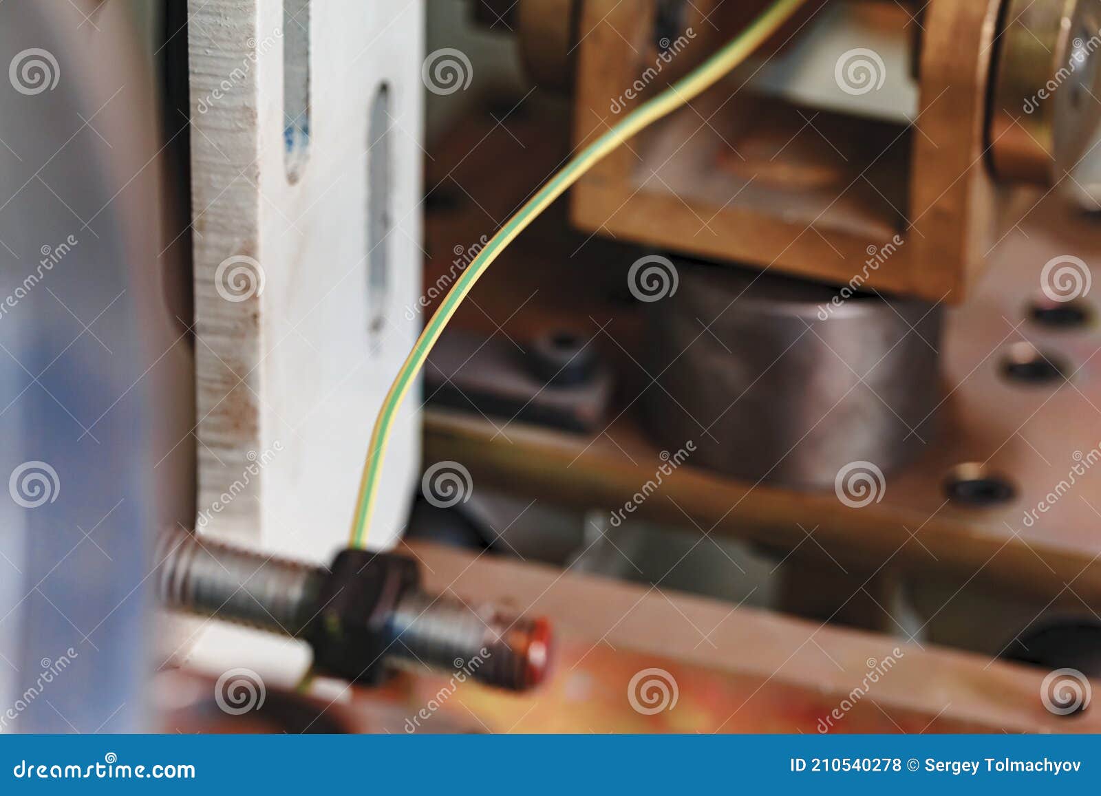 Process of Cable Production in a Factory Stock Photo - Image of ...