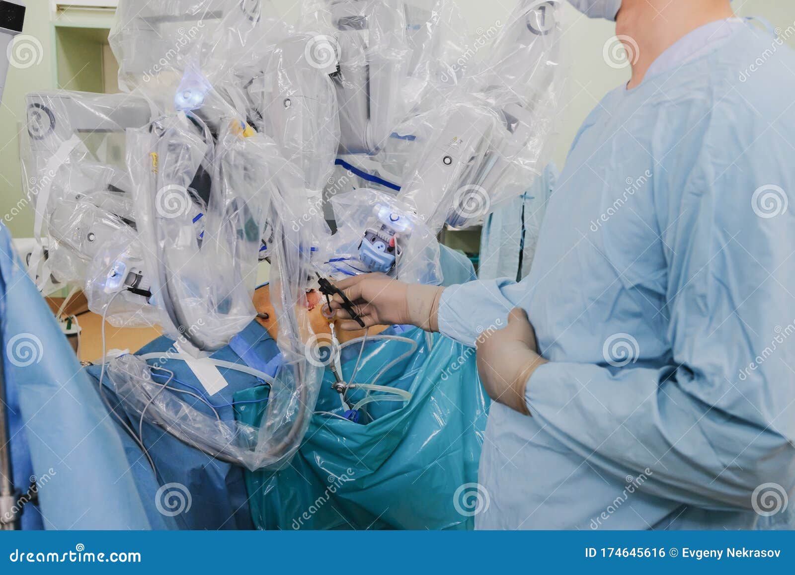 The Process of Carrying Out a Surgical Operation Using a Modern Robotic ...