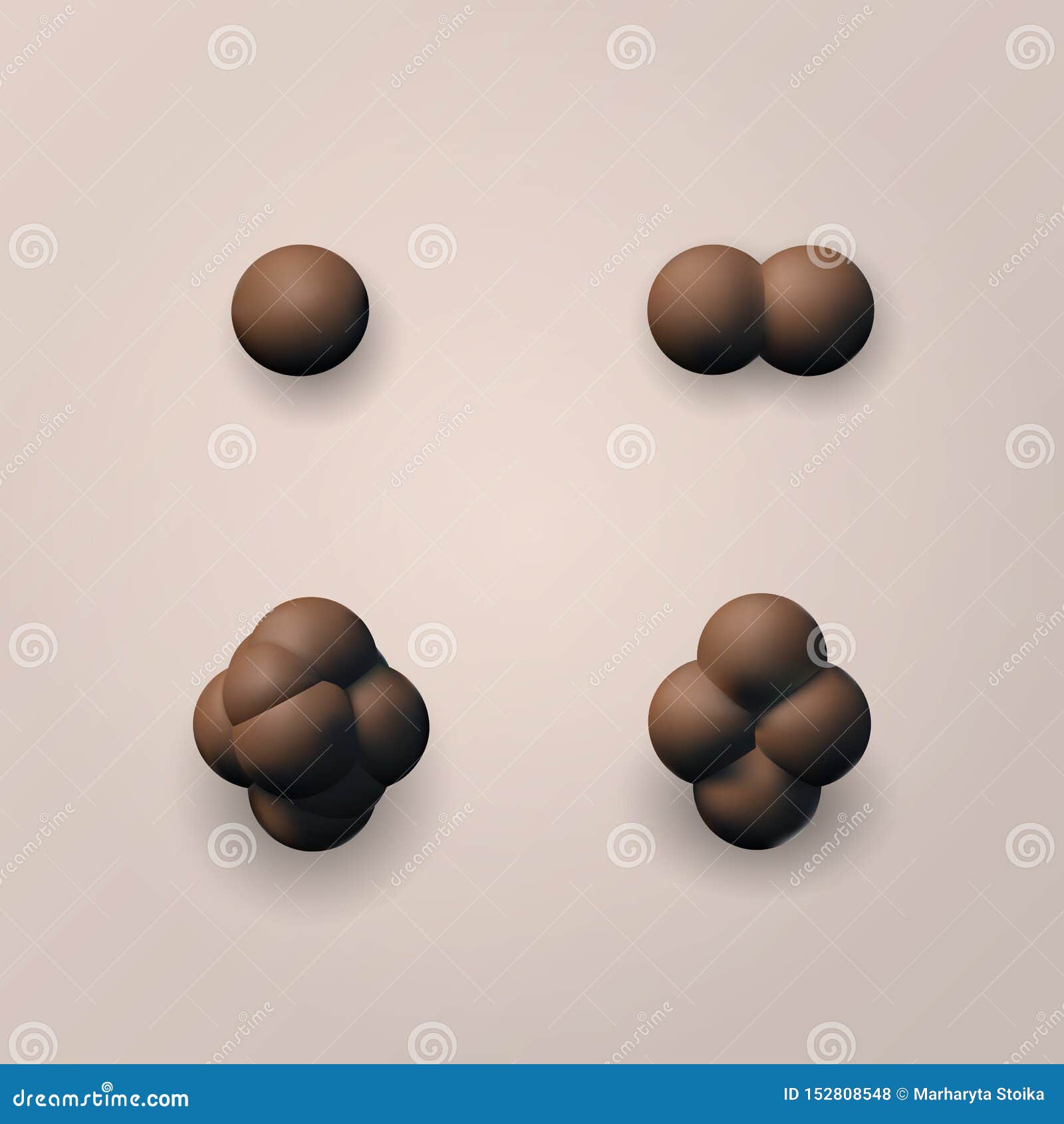 The Process of Cell Division. Stock Vector - Illustration of human ...