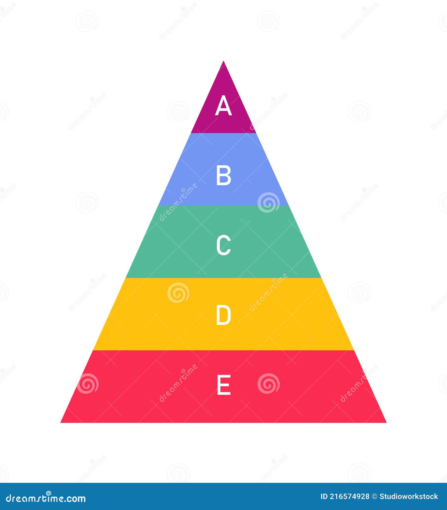 Process Chart Diagram for Strategy Presentation Stock Vector ...
