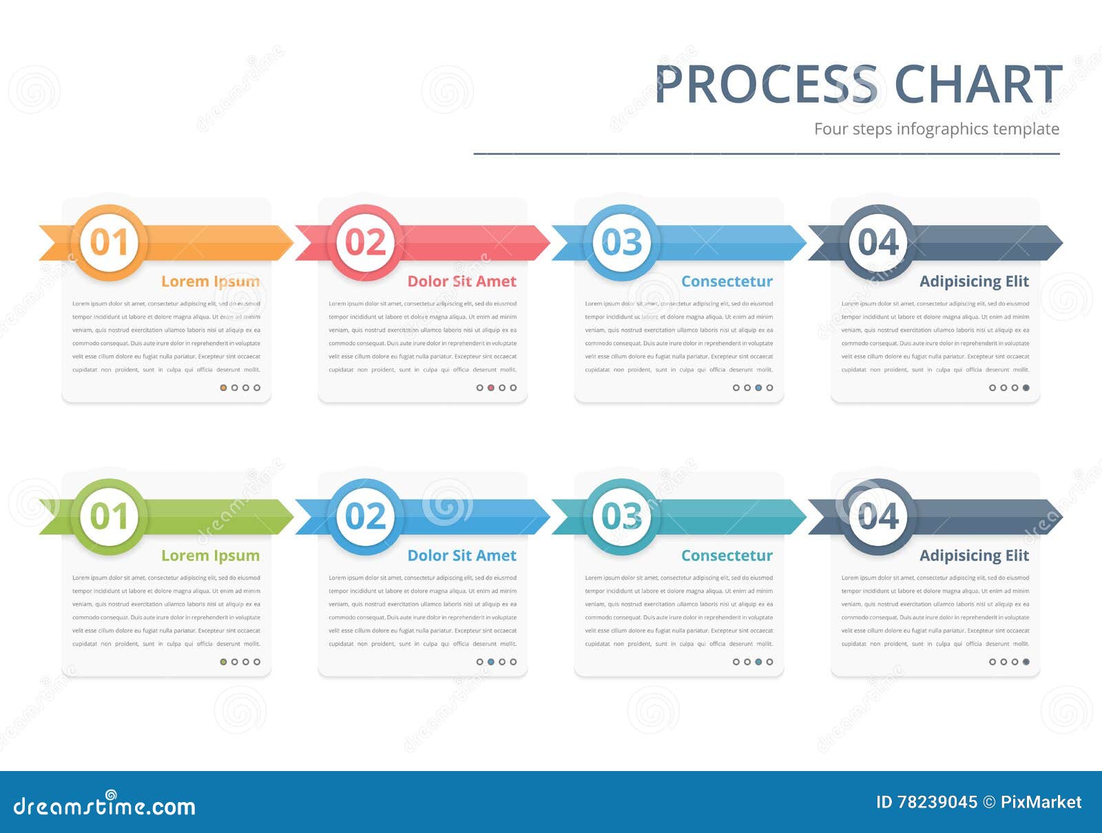 Process Chart Module. Infographic Set. Royalty-Free Stock Photography ...