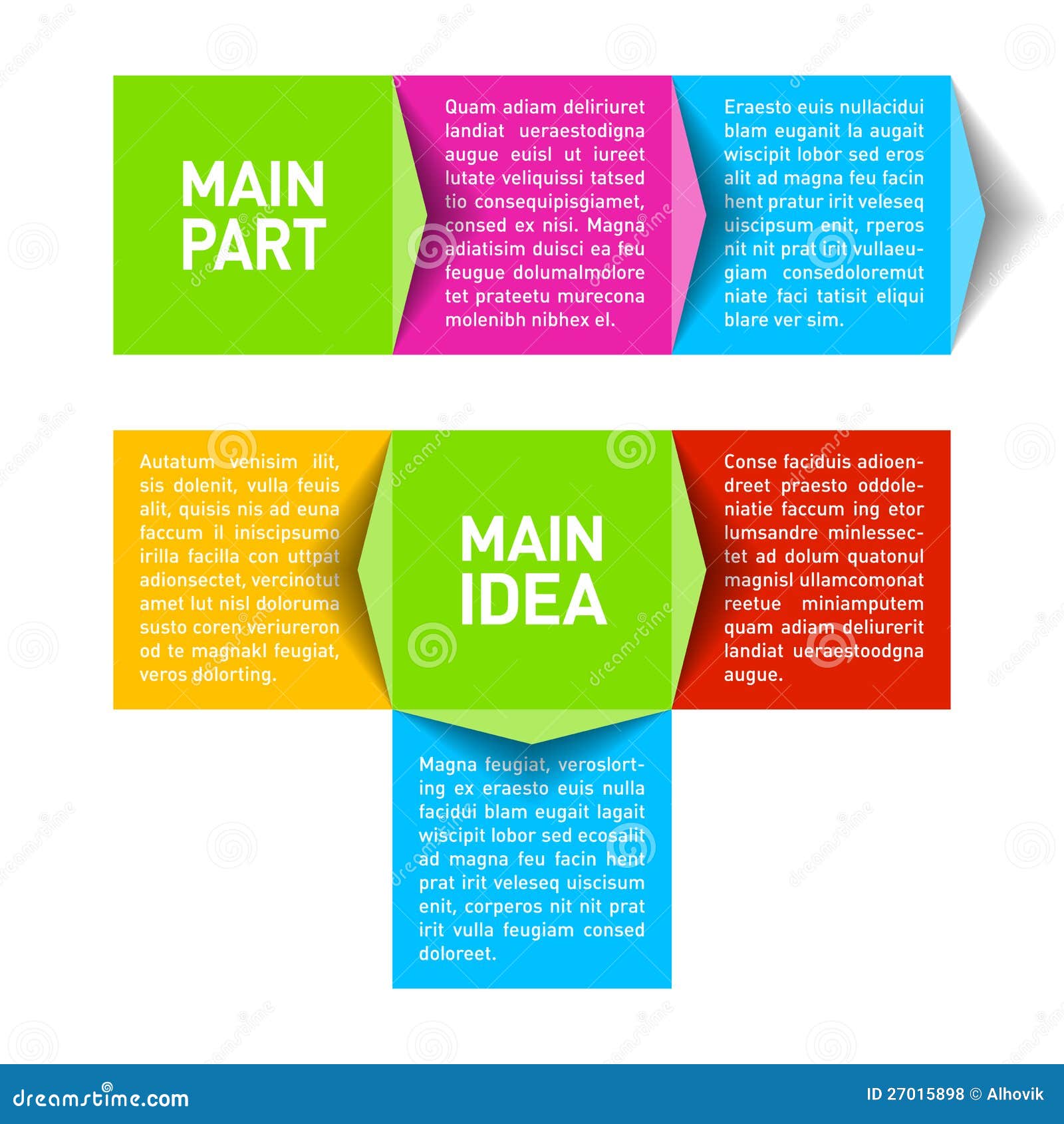 Process Chart Module Vector Illustration | CartoonDealer.com #27397046