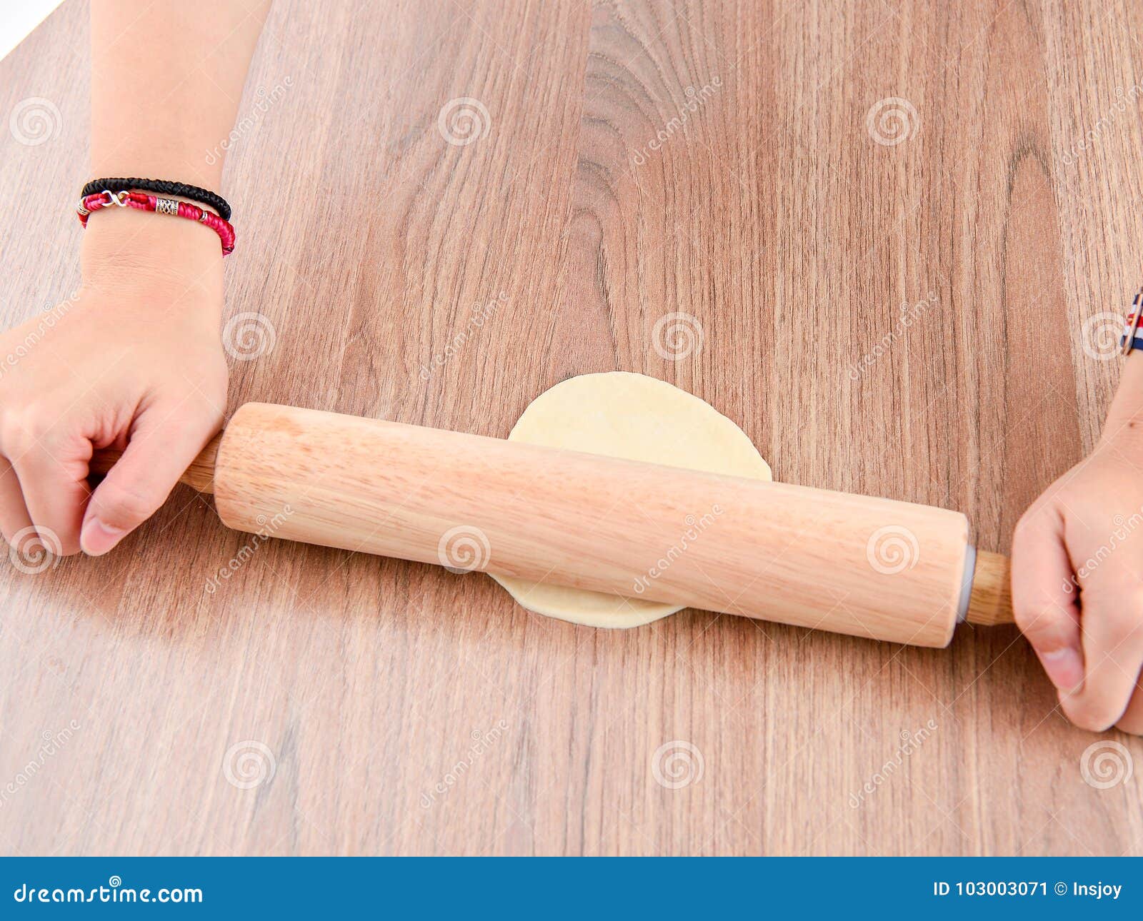 The Process of Chef Cooking Pan-fried Bun Stock Image - Image of asian ...