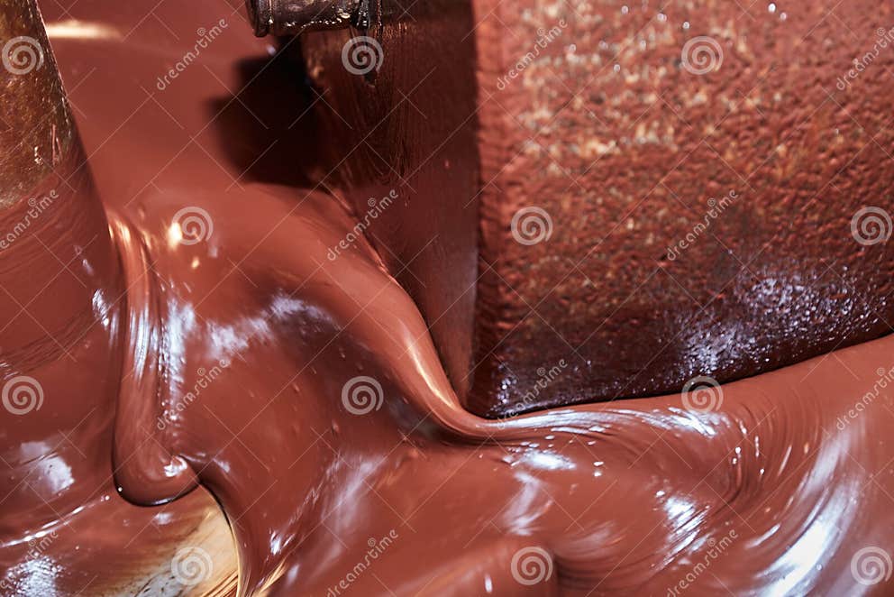 Process of Chocolate Making Stock Photo - Image of cocoa, ingredient ...