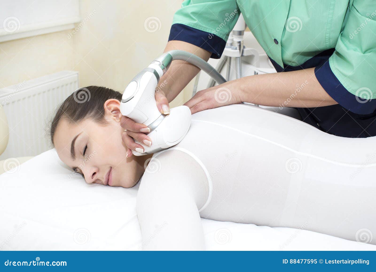 Process at the Clinic Lipomassage Stock Image - Image of recovery ...