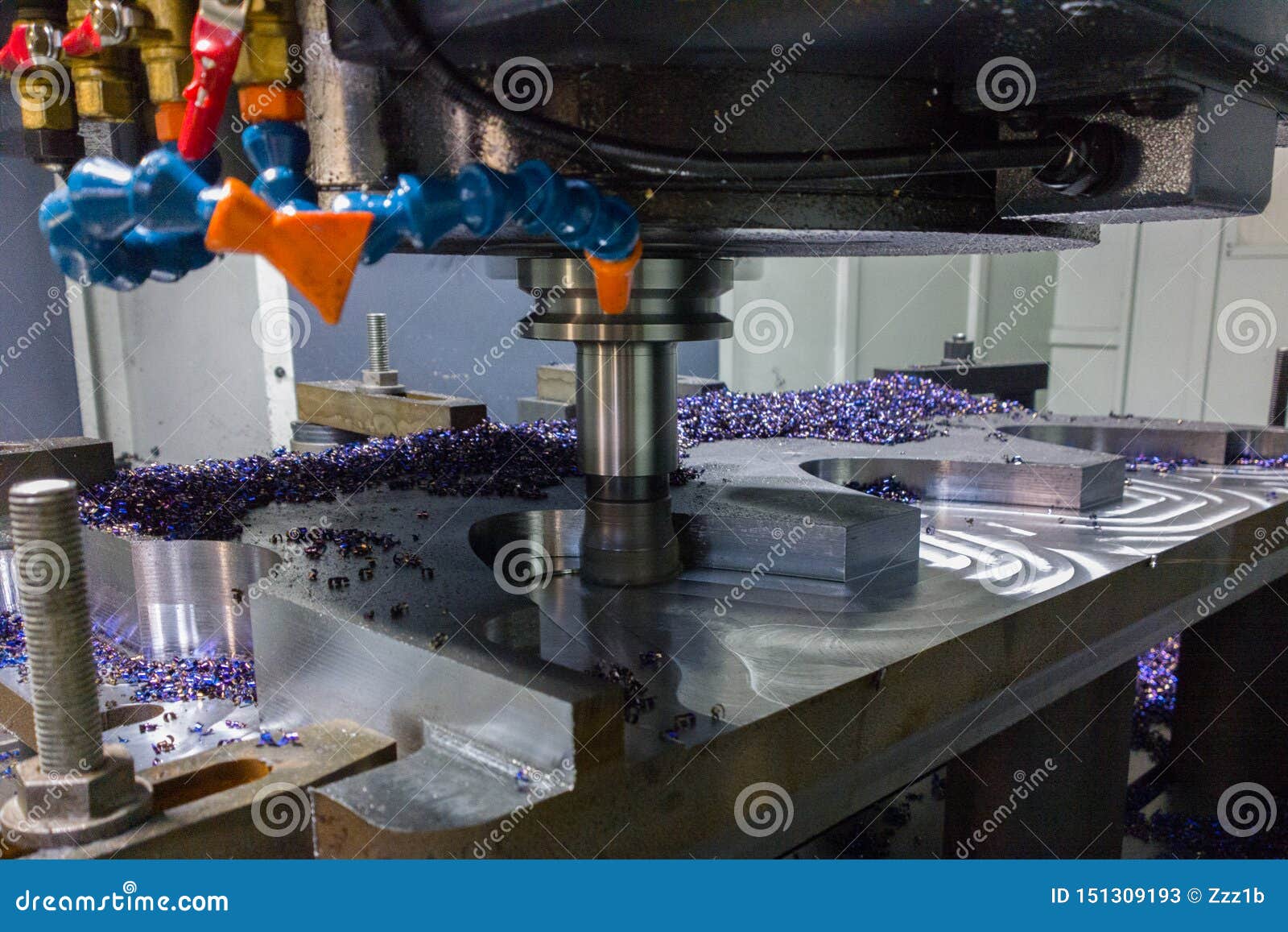 A Process of Cnc Milling of Lagre Thick Steel Palte by Curved ...