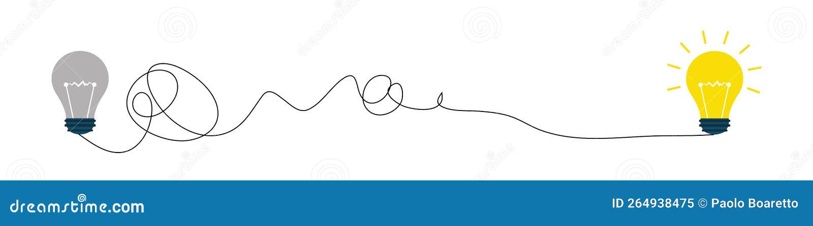 Process of Complex Problem To Simple Solution Idea Concept. Stock Illustration - Illustration of ...