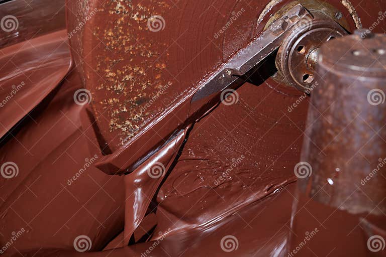 Process of Chocolate Making Stock Image - Image of flavor, food: 123994243