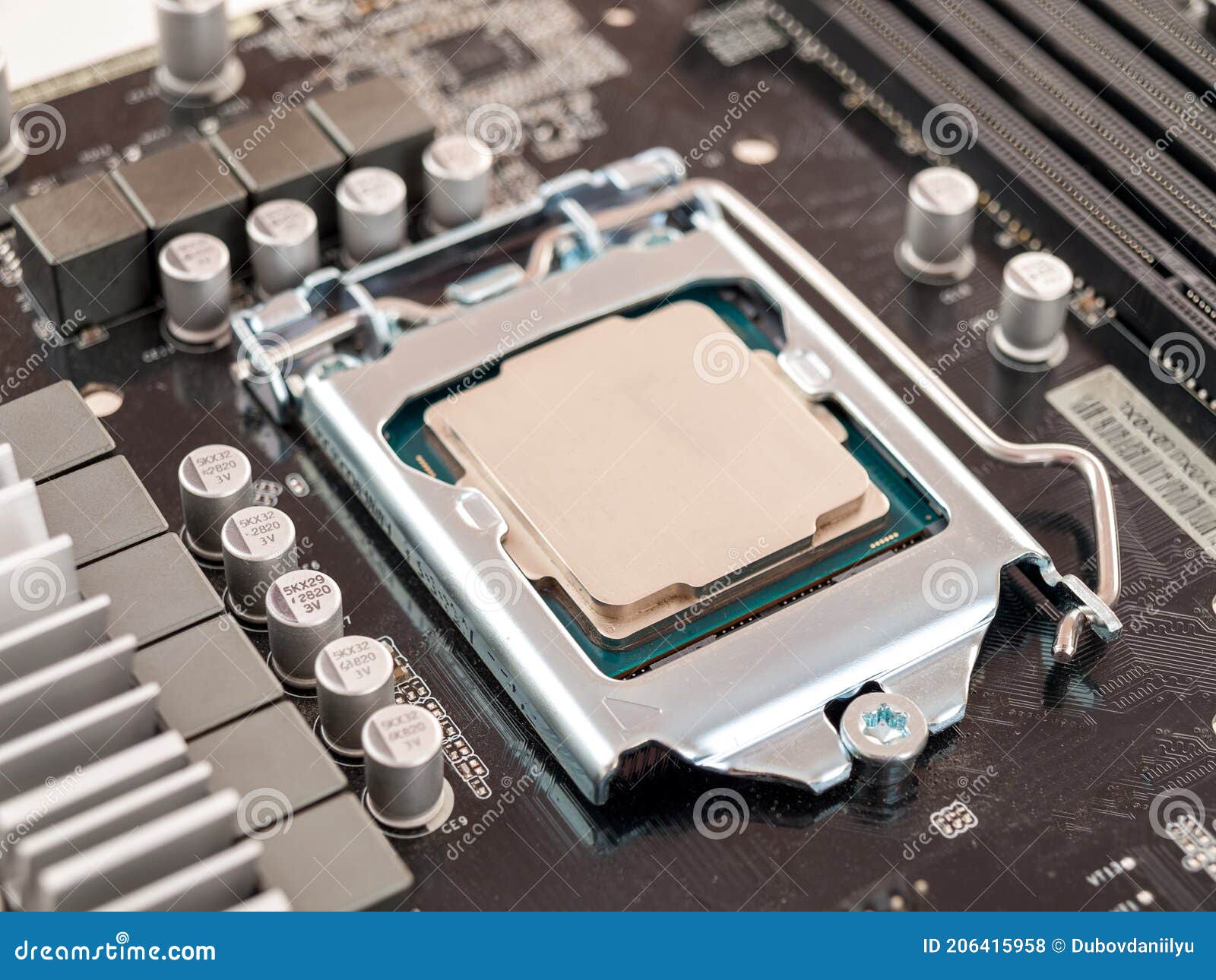 The Process of Connecting the CPU To the Processor Socket on a Modern ...