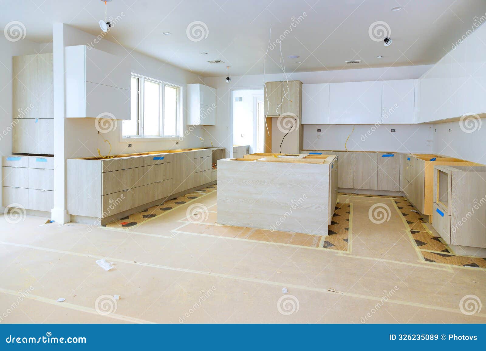 In Process of Constructing Home Improvement Project, a New Custom ...