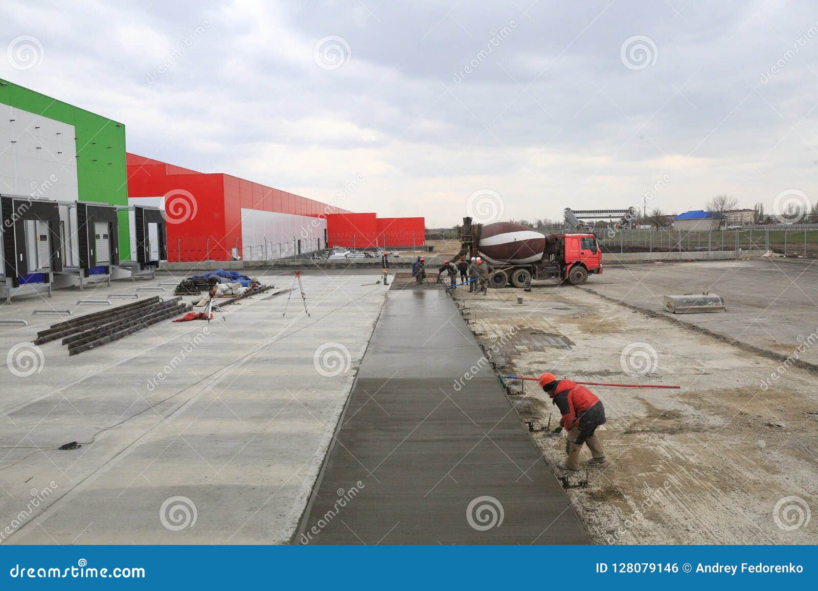 The Process Of Construction And Launch Of A Large Logistics Center, Its ...