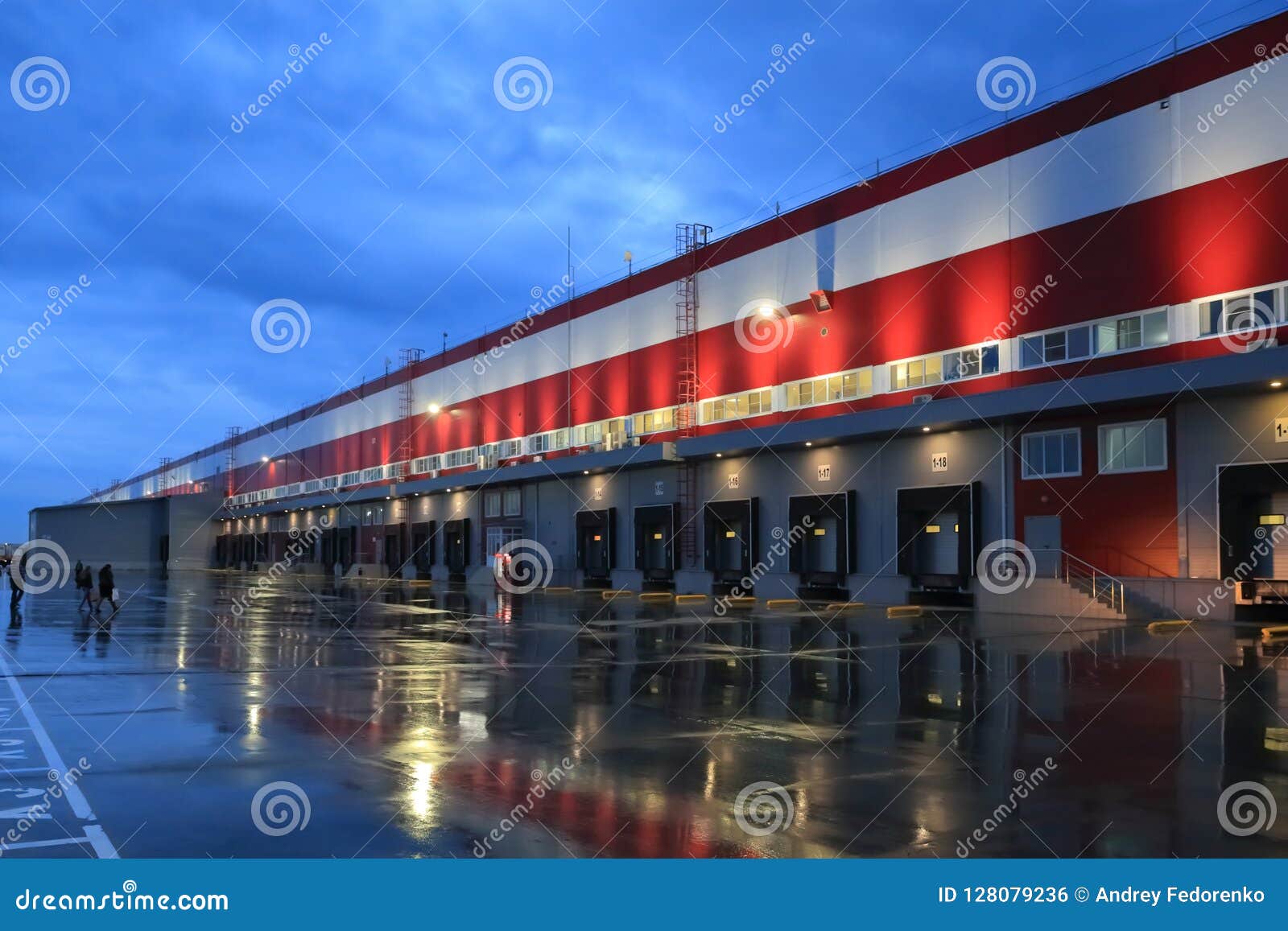 The Process of Construction and Launch of a Large Logistics Center, Its ...