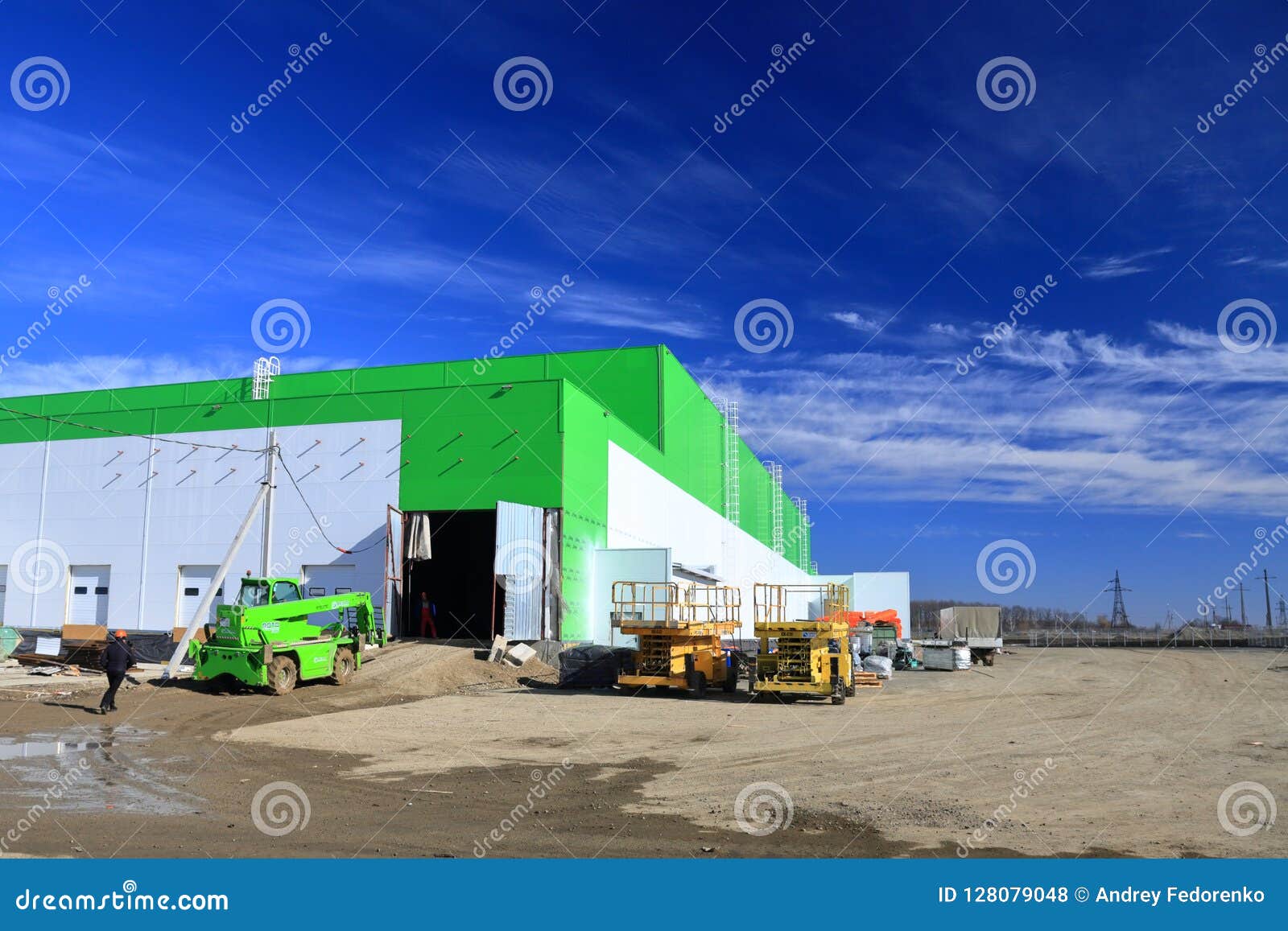 The Process Of Construction And Launch Of A Large Logistics Center, Its ...