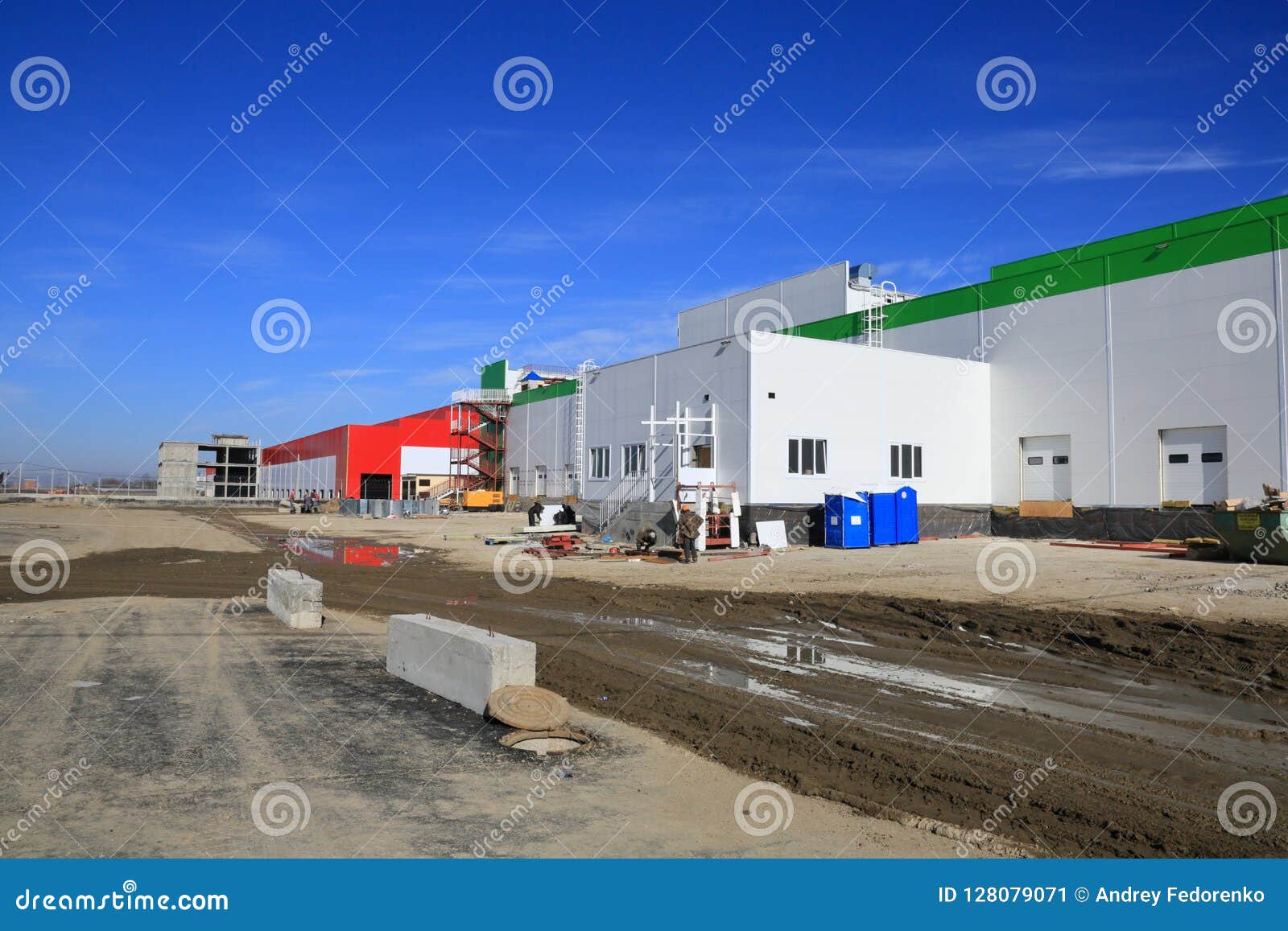 The Process of Construction and Launch of a Large Logistics Center, Its ...