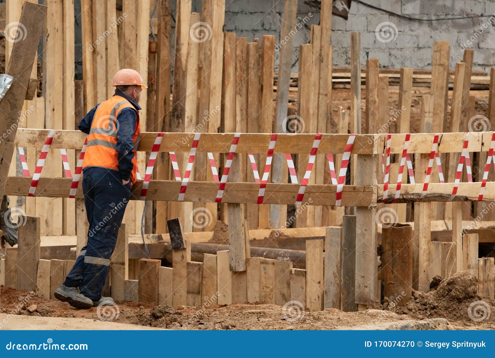 The Process of Construction of the Underpass Stock Photo - Image of ...