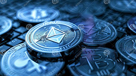 The Process of Creating an NFT Stock Illustration - Illustration of ...