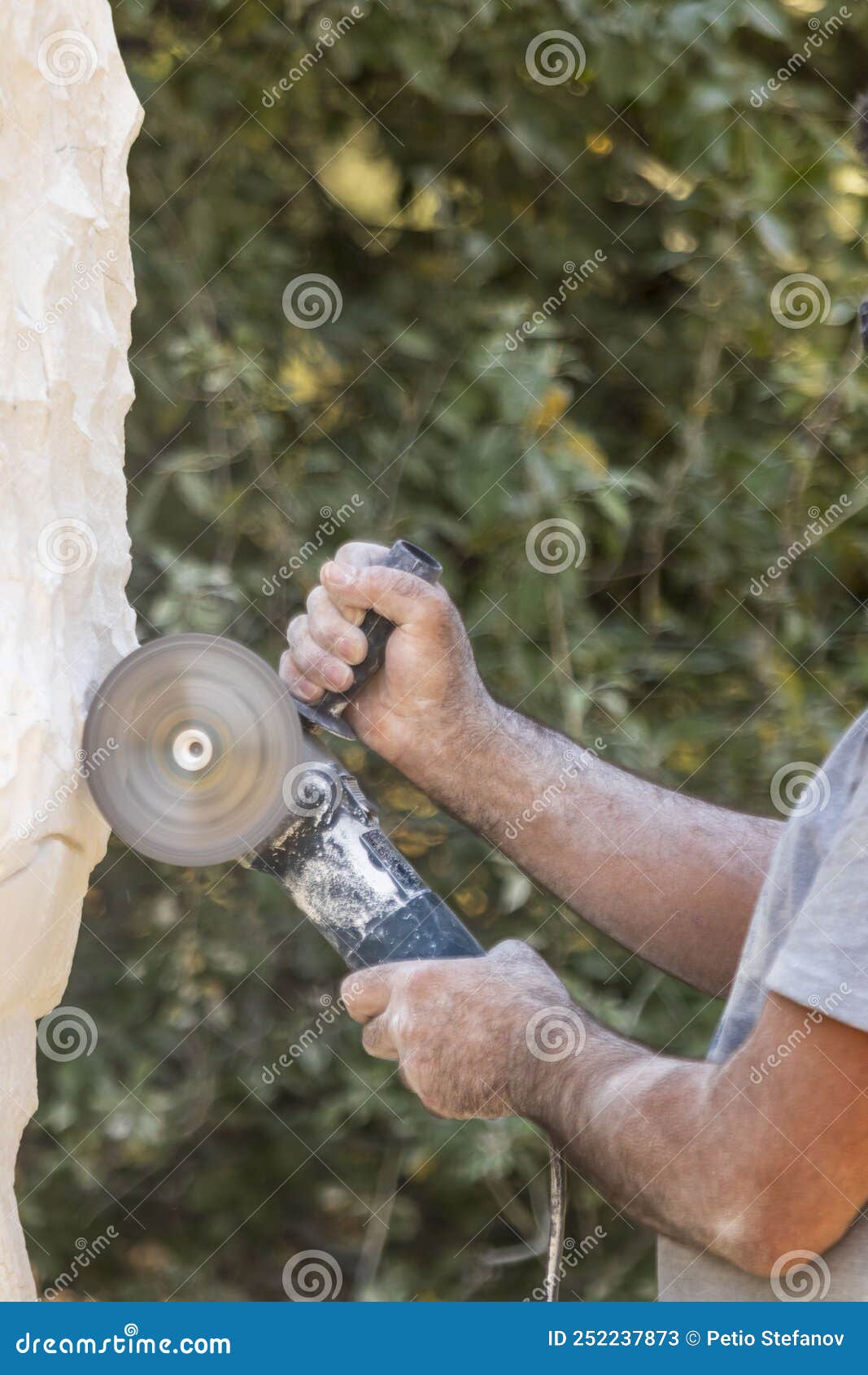 Process of Creating a Sculpture from Stone Stock Image - Image of theme ...