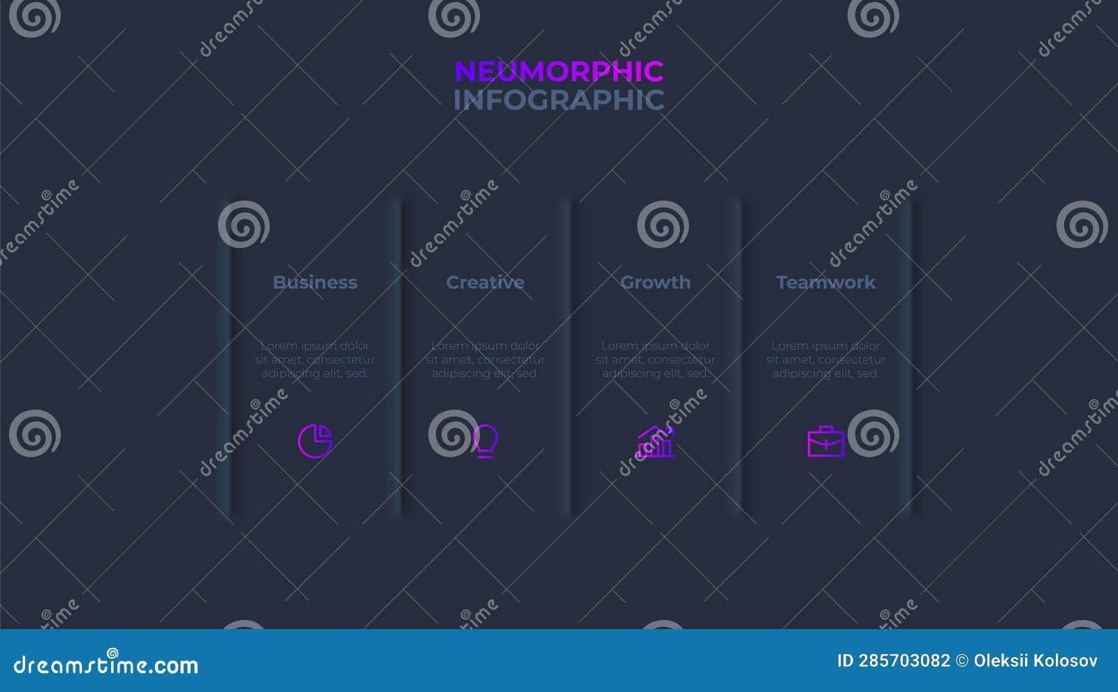 Process Description with 4 Steps, Options, Parts or Processes Separated ...