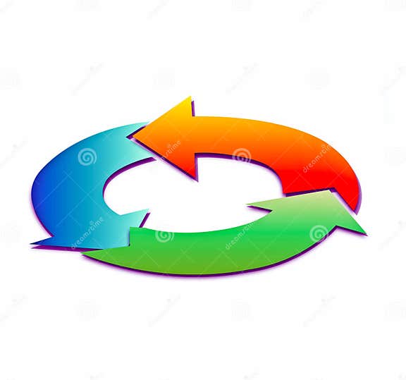 Process diagram stock illustration. Illustration of flow - 12611688