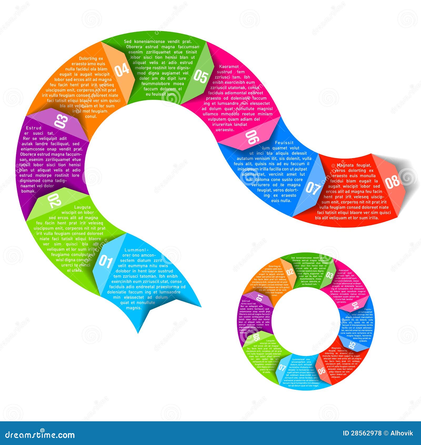 Process Diagram Module Vector Illustration | CartoonDealer.com #28562978