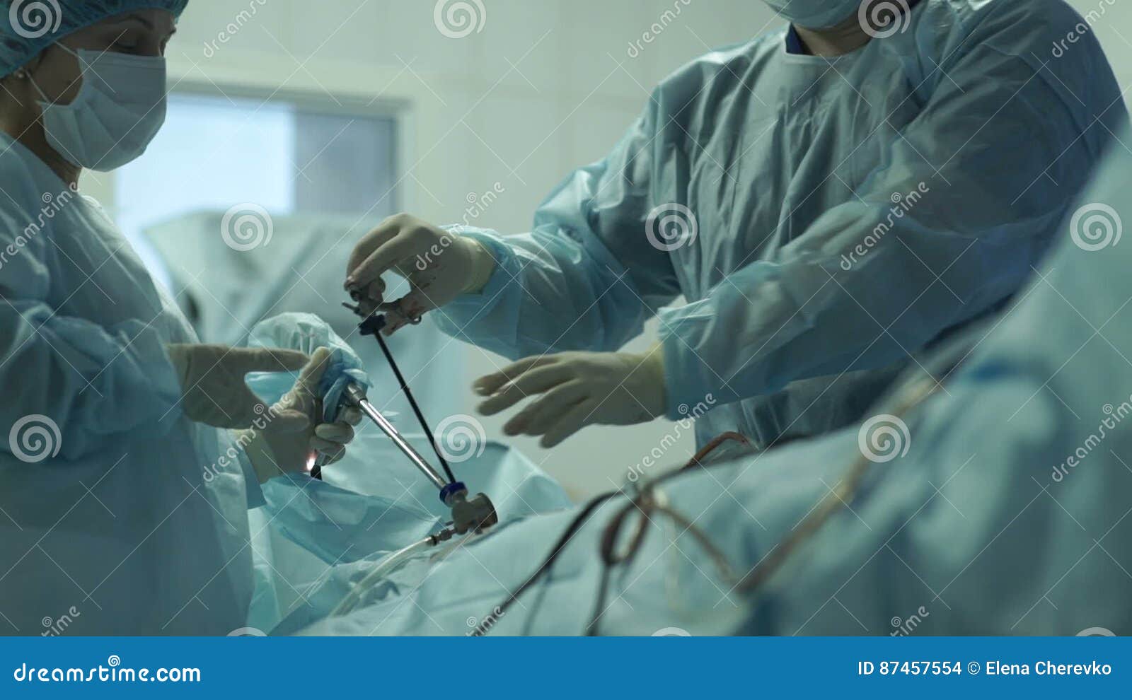 Process Difficult Surgery on the Uterus Stock Footage - Video of ...