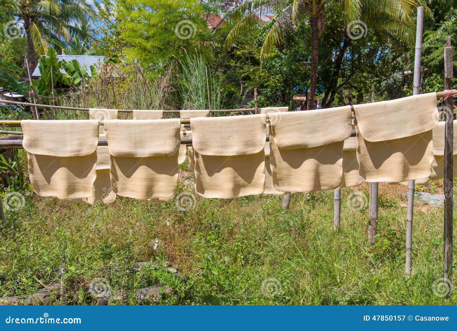 Process of Dry Raw Rubber Sheets in the Sun Stock Image - Image of ...