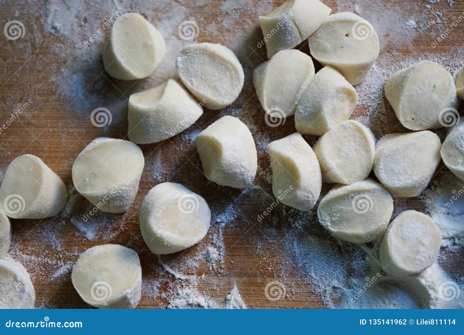 A process of dumpling stock photo. Image of step, making - 135141962