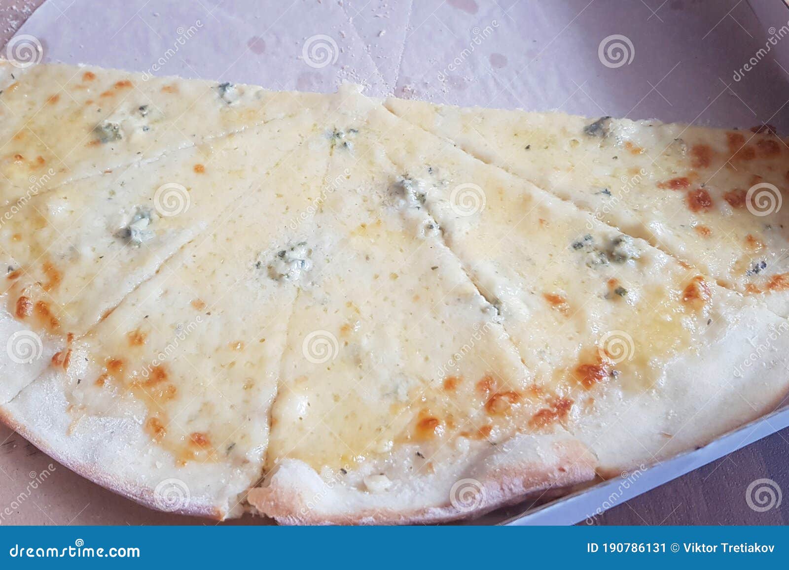 The Process of Eating Pizza, Leftover Pizza in a Portable Box Stock ...