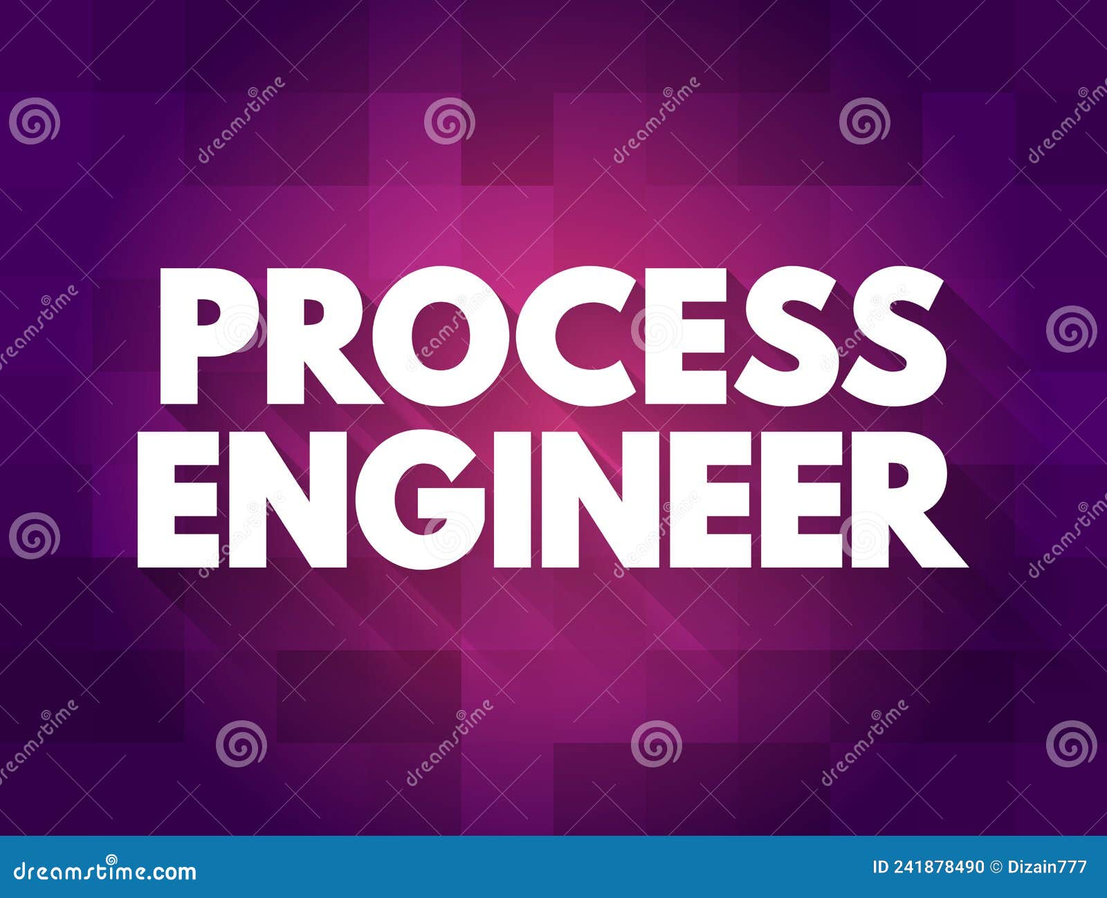 Process Engineer Text Quote, Concept Background Stock Illustration ...