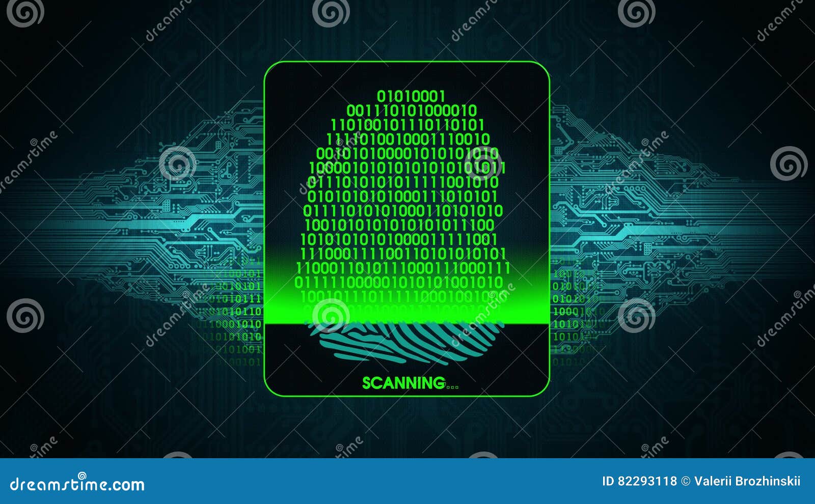The Process of Fingerprint Scanning - Digital Security System, the ...