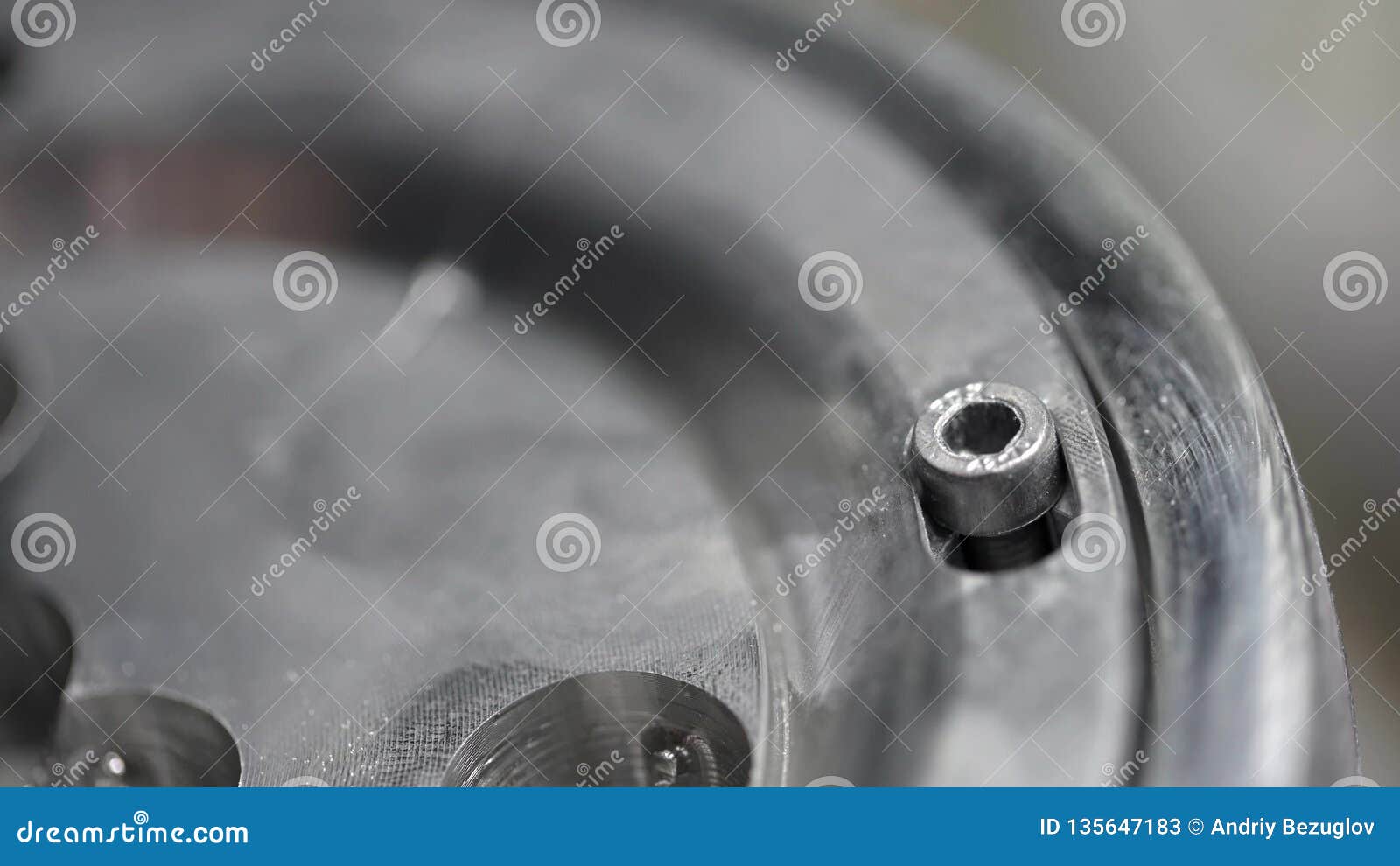 Process of Fixation of Titanium Disc in Dental Milling Machine Stock ...