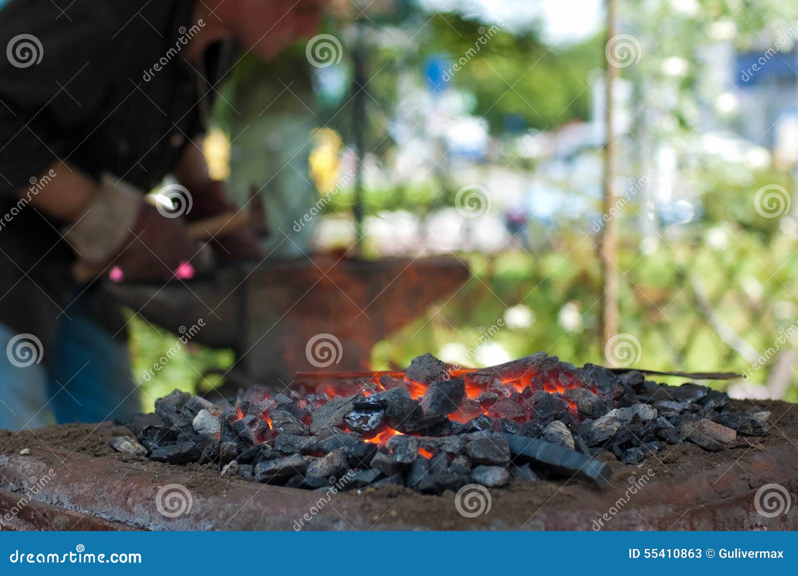 Forging Metal Background Royalty-Free Stock Photo | CartoonDealer.com ...