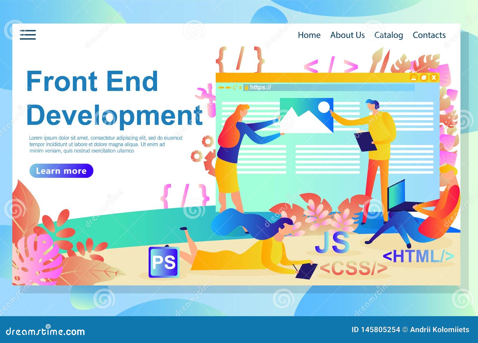 Process of the Front End Development, from the Idea To Design and ...
