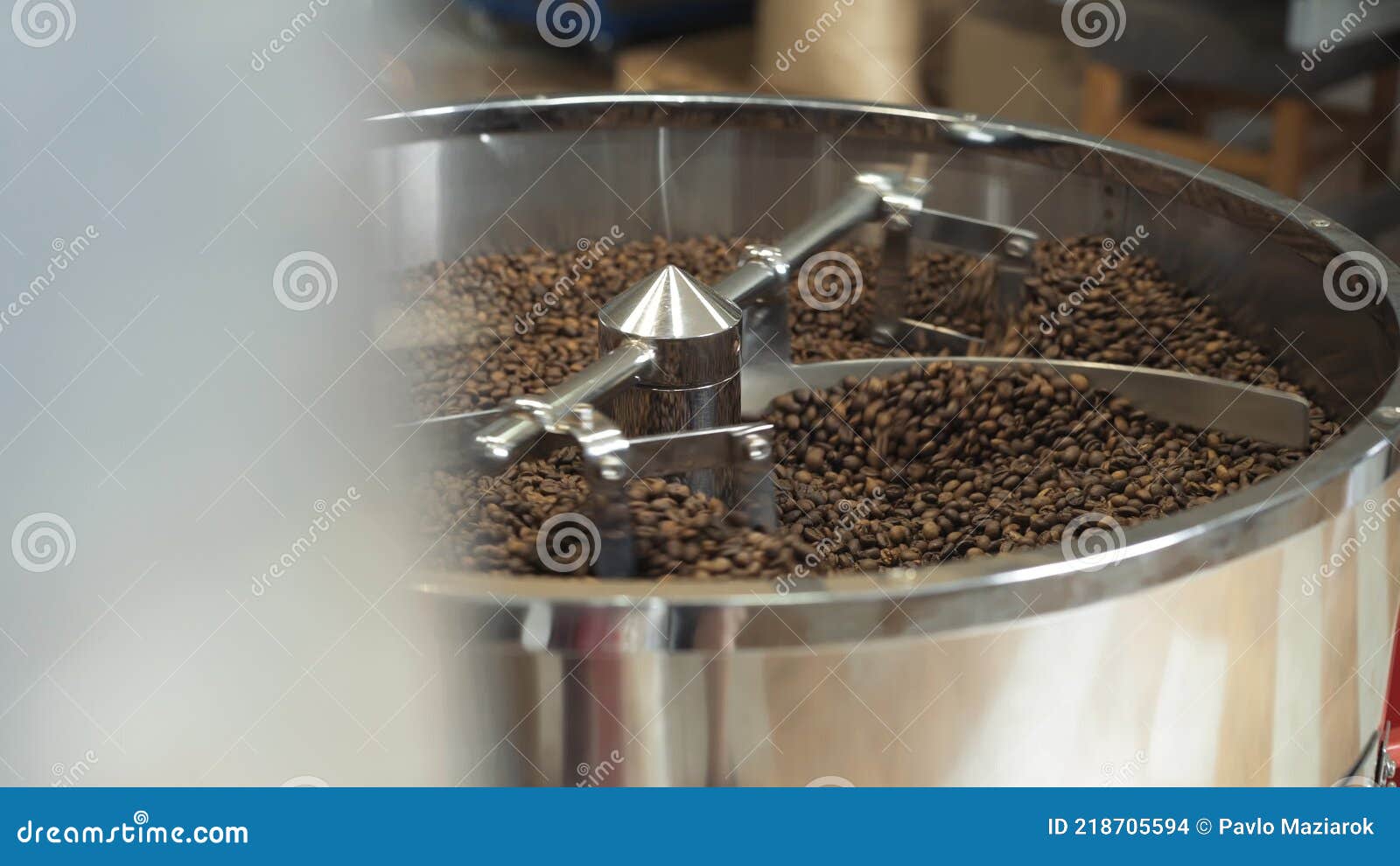 Process of Grinding Coffee Beans in Machine. 4K Stock Footage - Video ...