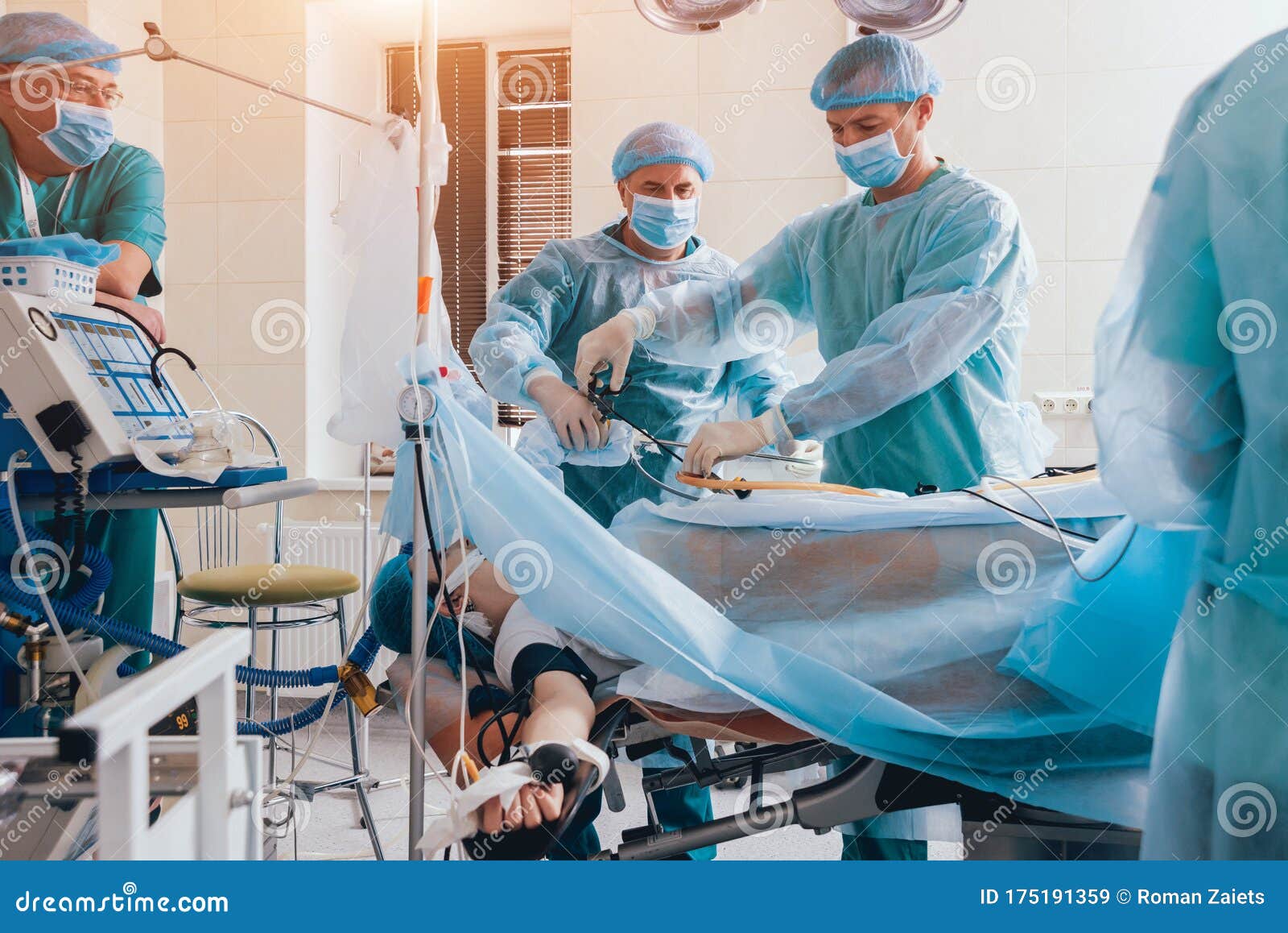 Process of Gynecological Surgery Operation Using Laparoscopic Equipment ...