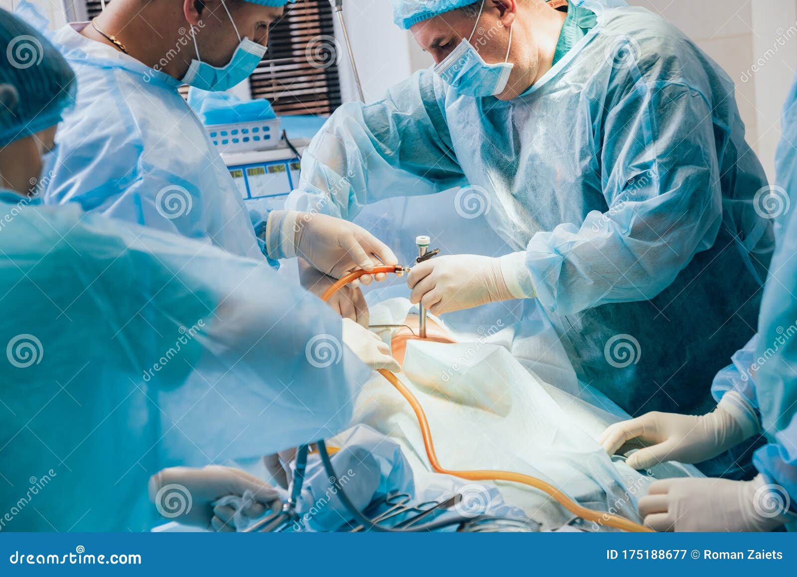 Process of Gynecological Surgery Operation Using Laparoscopic Equipment ...