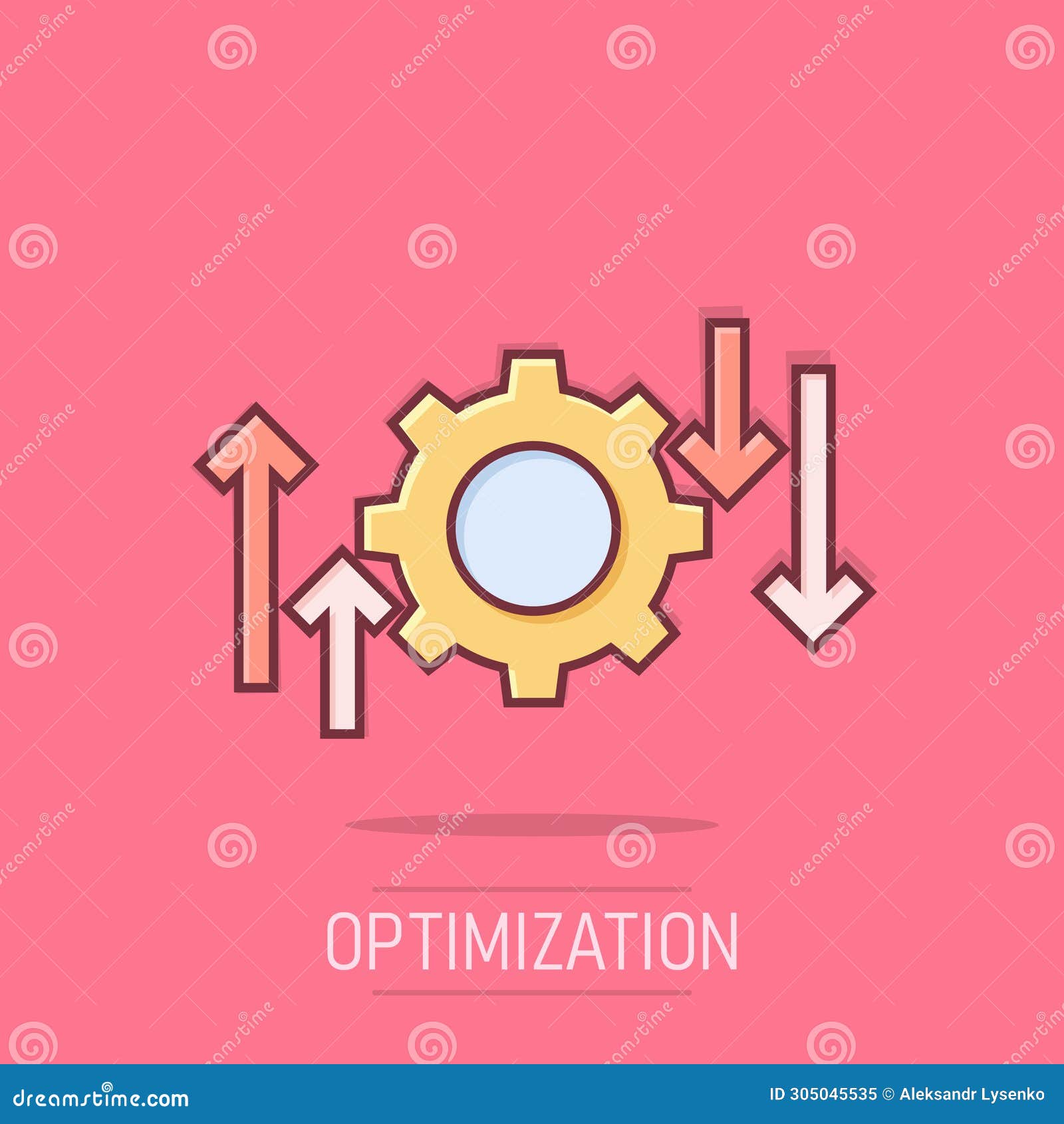 Gear Cartoon Character With Love Cute Emoticon Vector Illustration ...