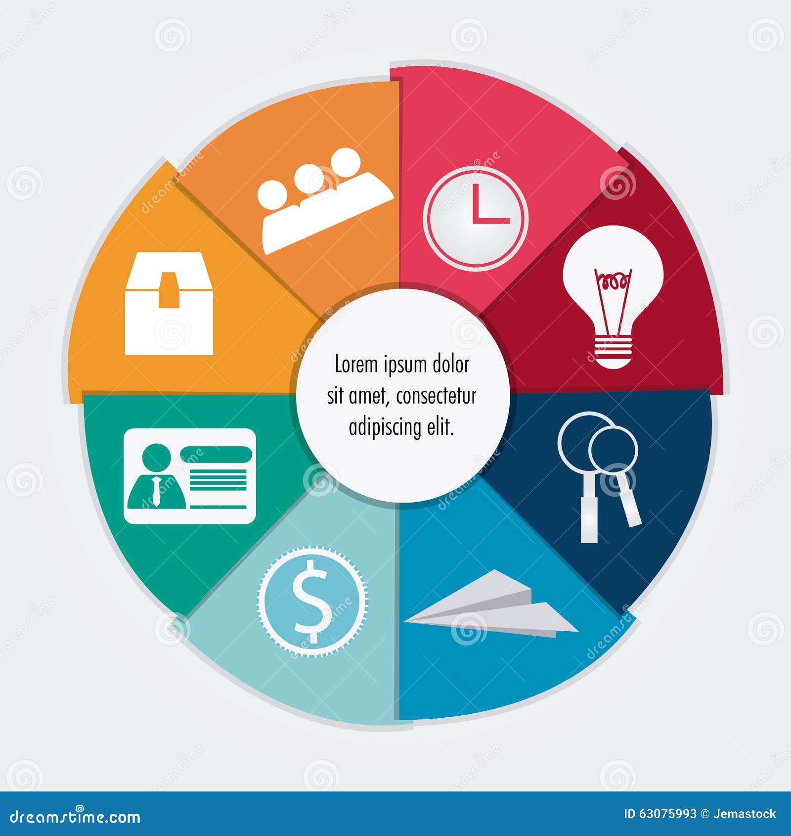 Process icons design stock vector. Illustration of choice - 63075993