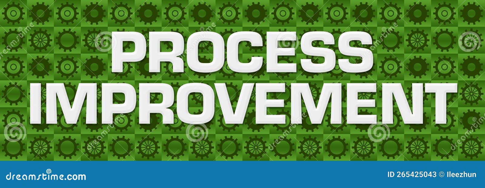 Process Improvement Green Gears Square Texture Stock Illustration ...