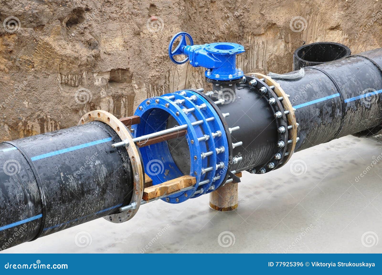 The Process of Installation of the Distribution Unit Heating Network ...