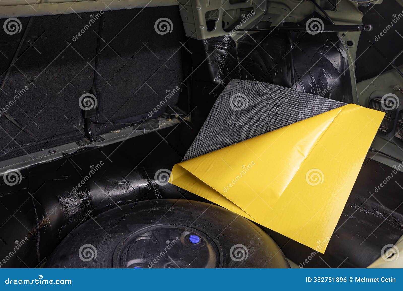 Process of Installation of Soundproofing Material To Inside of Car ...