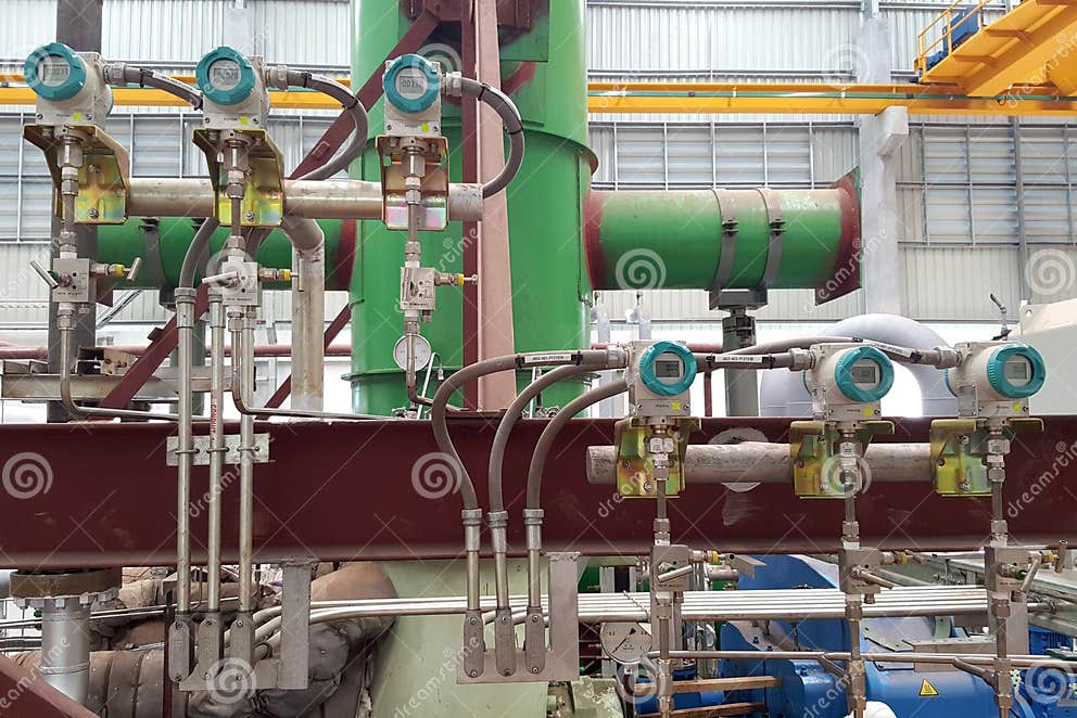 Process Instrument and Analytics Pressure Transmitter Stock Image ...