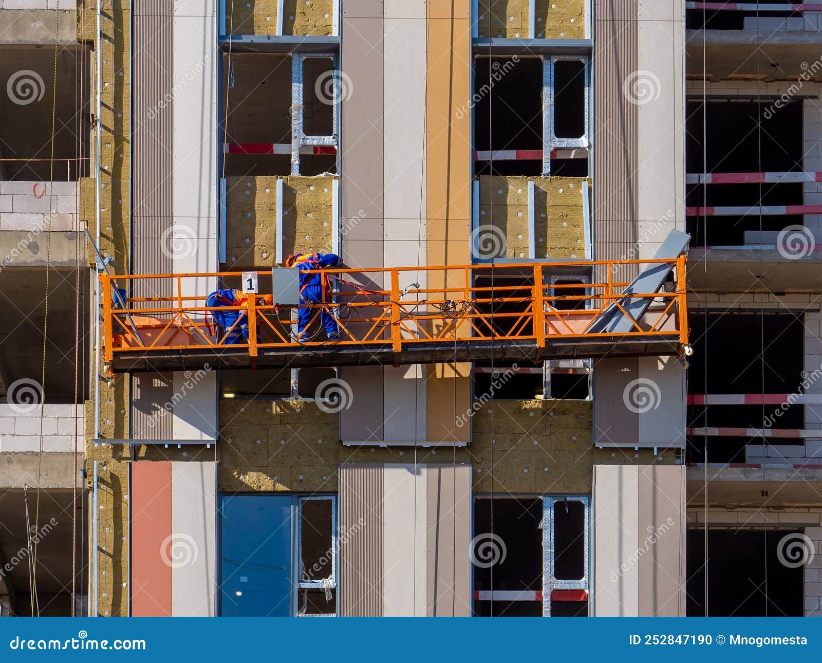 The Process of Insulating External Walls in a Multi-storey Building ...