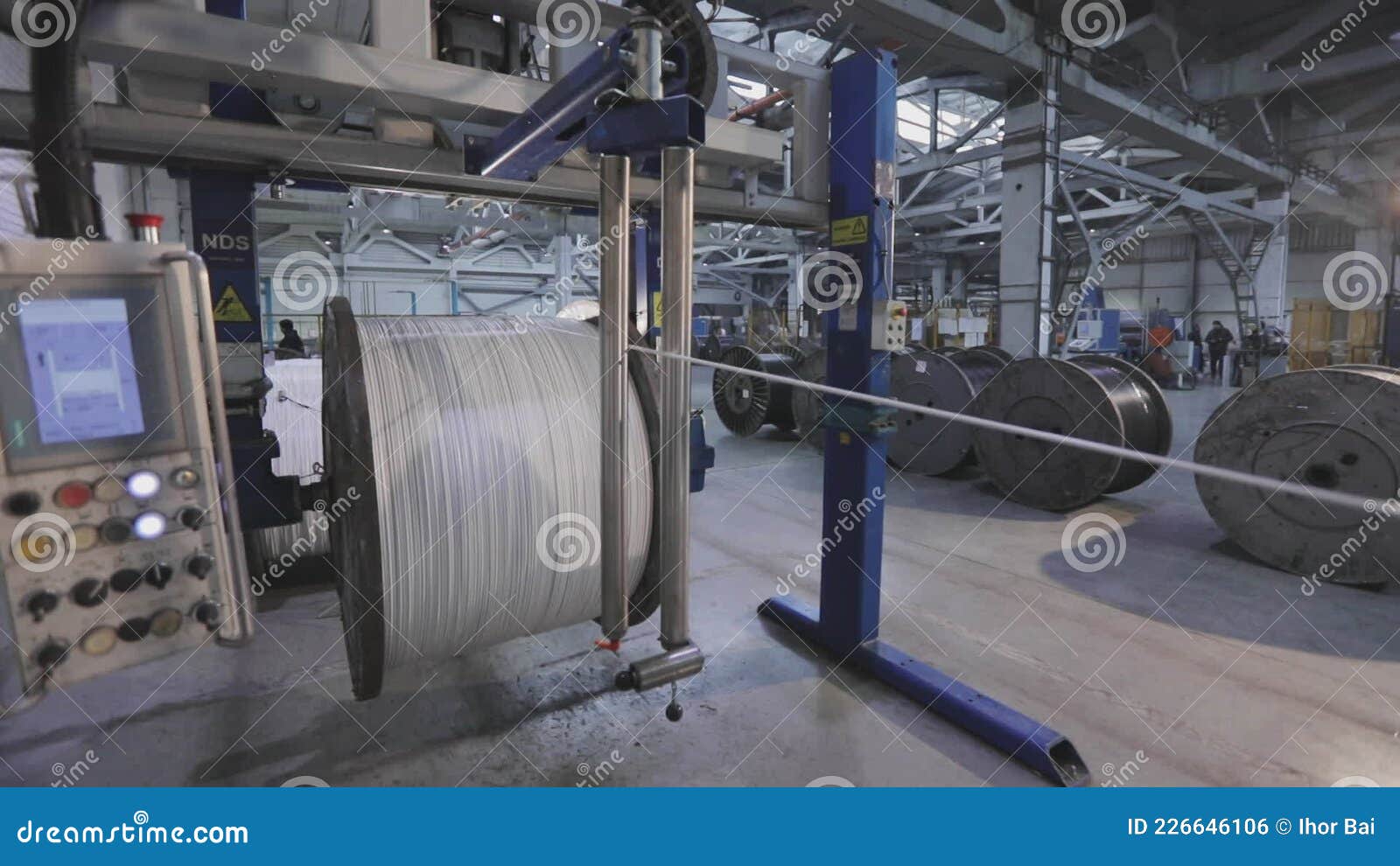 The Process of Insulation in a Modern Factory. Modern Unit for ...