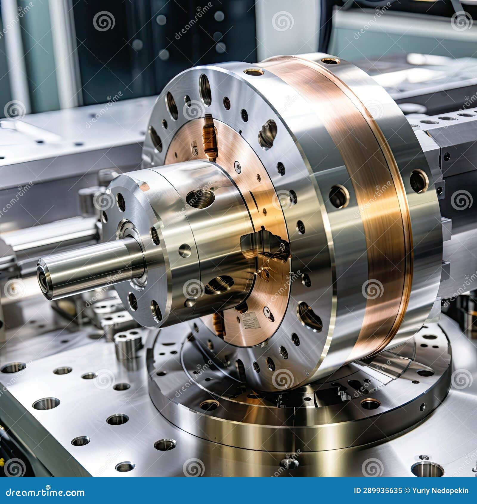 Process of Laser Manufacturing High-precision Components Stock ...