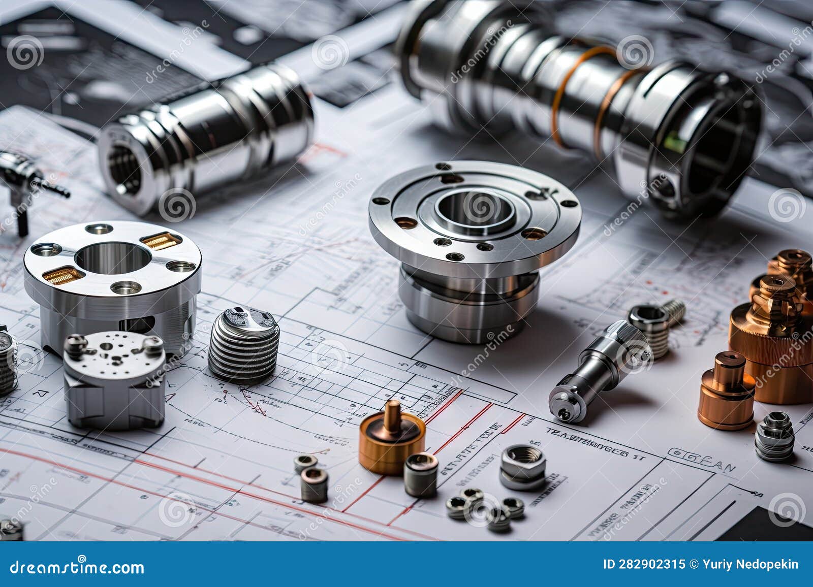 Process of Laser Manufacturing High-precision Components Stock ...