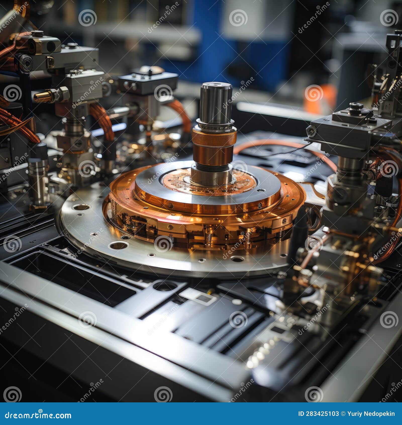 Process of Laser Manufacturing High-precision Components Stock ...