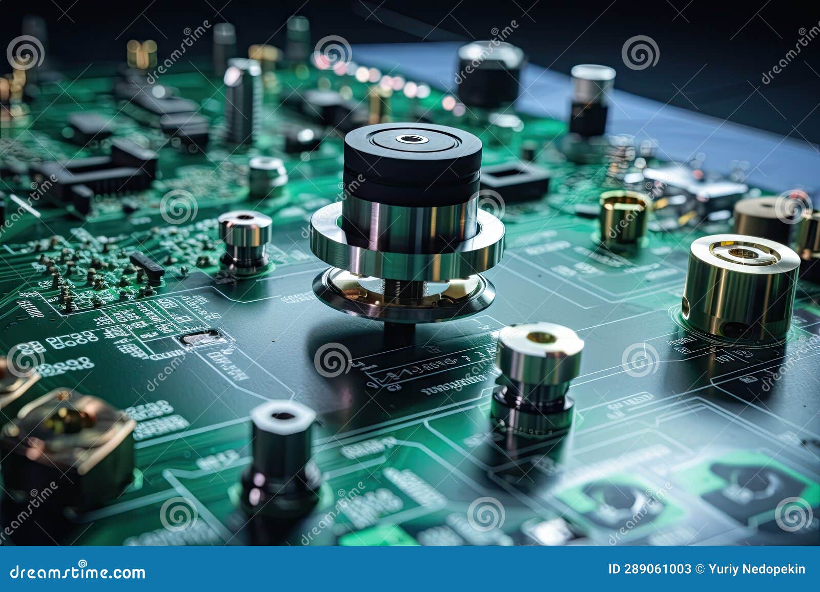 Process of Laser Manufacturing High-precision Components Stock Image ...
