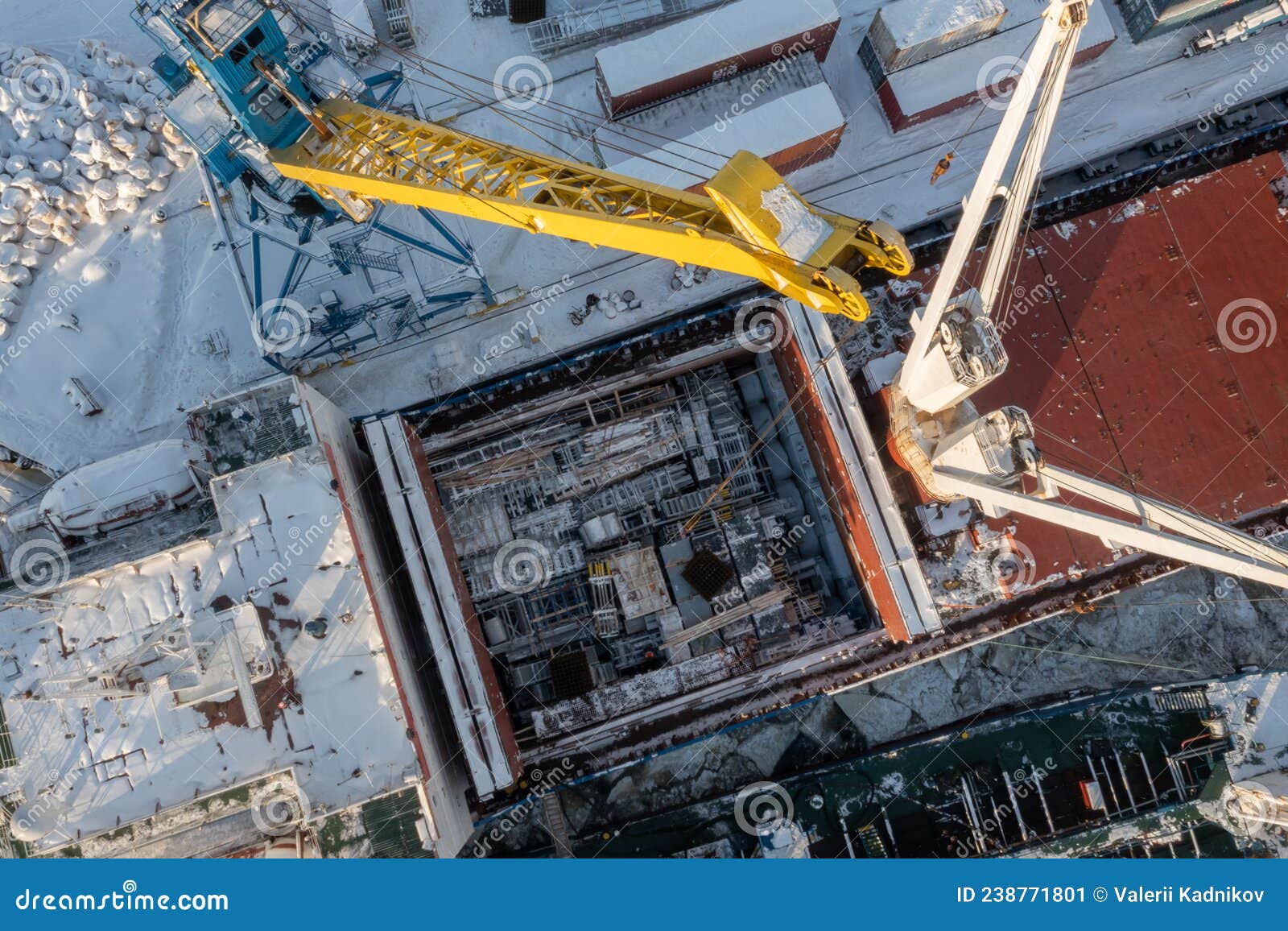 The Process of Loading a Vessel. Editorial Photo - Image of business ...
