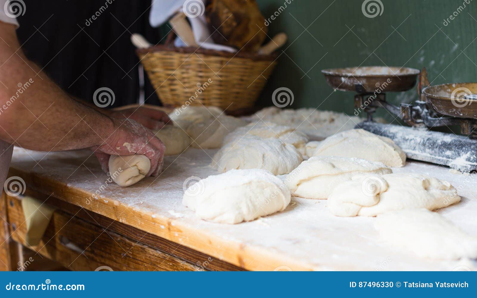 Process of making bread stock photo. Image of ingredients - 87496330